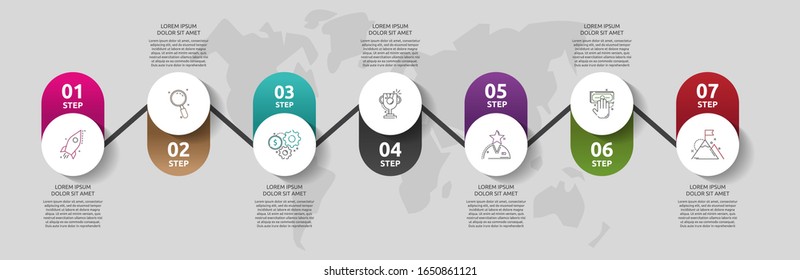 400 Infographic Arrows 7 Part 3d Images, Stock Photos & Vectors ...