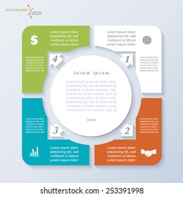 3,051 Four segment infographic Images, Stock Photos & Vectors ...
