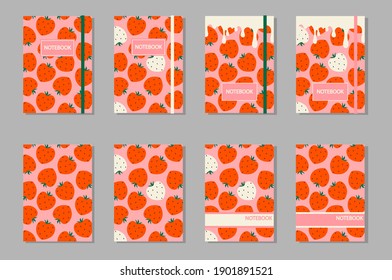 Vector Templates Title Pages Bright Colorful Stock Vector (Royalty Free ...