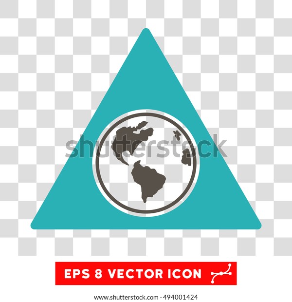 Vector Terra Triangle Eps Vector Pictogram Stock Vector (Royalty Free ...