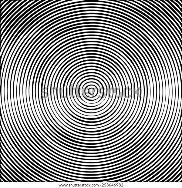 Vector Texture White Radial Rings On Stock Vector (Royalty Free ...