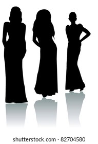 15,151 Three Women Silhouette Images, Stock Photos & Vectors | Shutterstock