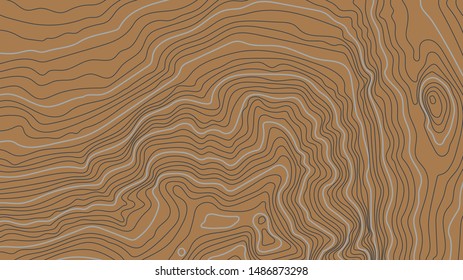 Vector Topographic Map Desert Tan Background Stock Vector (Royalty Free ...