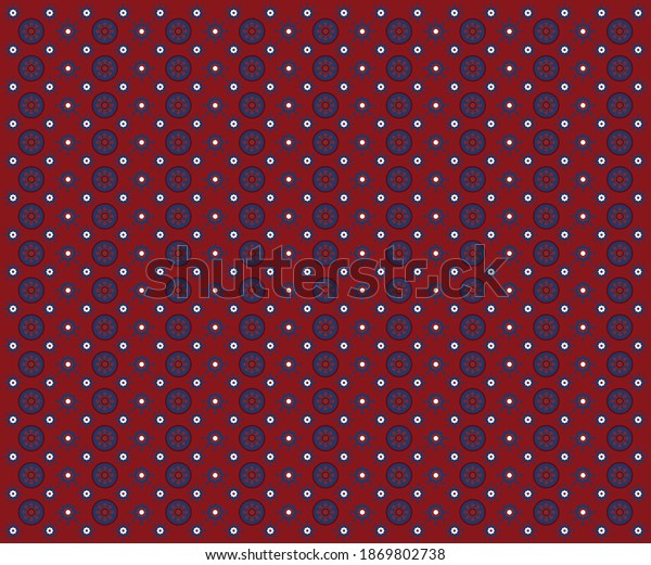 Vector Traditional Ajrak Design Indian Pakistani Stock Vector (Royalty ...