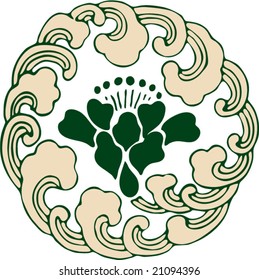 Vector Traditional Chinese Classical Artistic Pattern Stock Vector ...