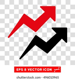 Vector Trends Eps Vector Pictogram Illustration Stock Vector (Royalty ...