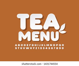 12,908 Tea Fonts Images, Stock Photos & Vectors | Shutterstock
