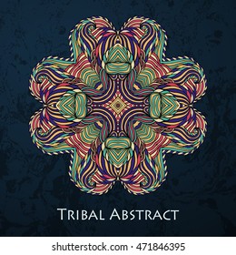 Vector Tribal Abstract Element Design Decor Stock Vector (Royalty Free ...