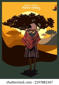 Vector Tribes Papua Indonesia Stock Vector (Royalty Free) 2197881347 ...