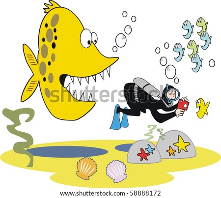 Cartoon Scuba Diver Pictures | Free download on ClipArtMag