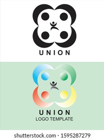 Vector Union Logo Illustration Template Stock Vector (Royalty Free ...