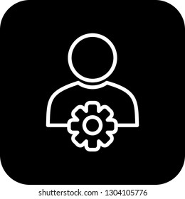 Vector User Management Icon Stock Vector (Royalty Free) 1304105776 ...