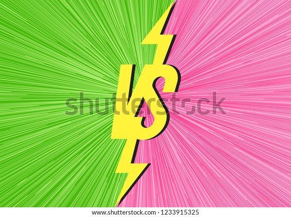 Vector Versus Banner Vs Sign On Stock Vector (Royalty Free) 1233915325 ...