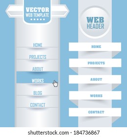 4,223 Website vertical menu 이미지, 스톡 사진 및 벡터 | Shutterstock