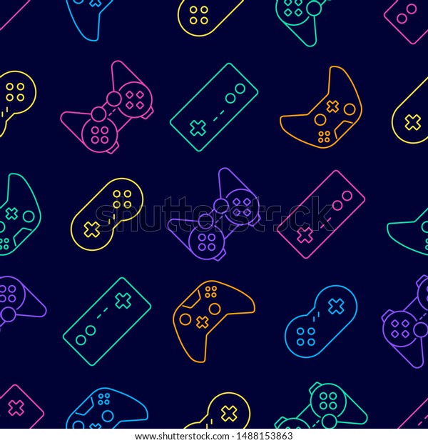 Vector Video Game Esport Device Set Stock Vector (Royalty Free ...