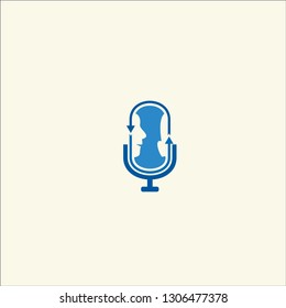 Vector Voice Logo Voice Word Microphone: เวกเตอร์สต็อก (ปลอดค่า ...