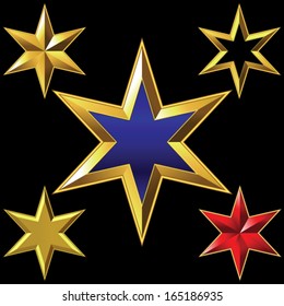 906 Red six pointed star Images, Stock Photos & Vectors | Shutterstock