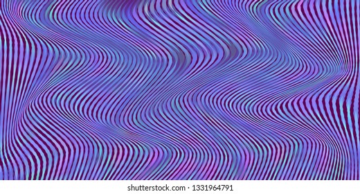 Vector Warped Lines Colorful Background Modern Stock Vector (Royalty ...