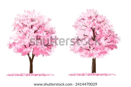Sakura Tree Drawing | Free download on ClipArtMag