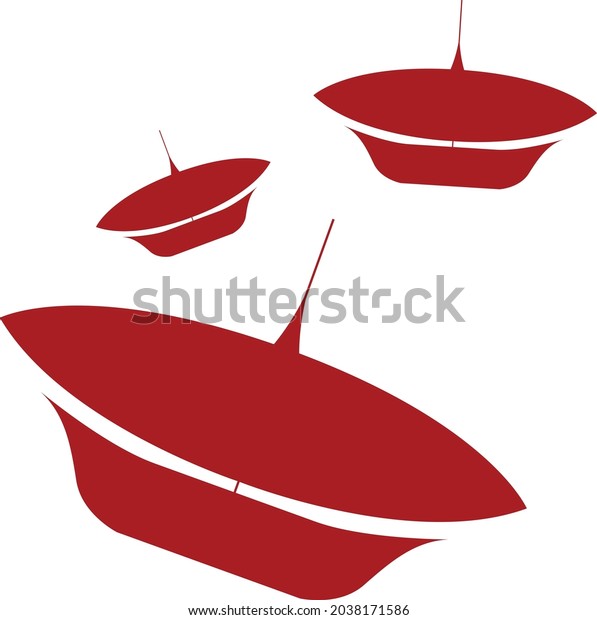 Vector Wau Kapal Graphic Design Stock Vector (Royalty Free) 2038171586 ...