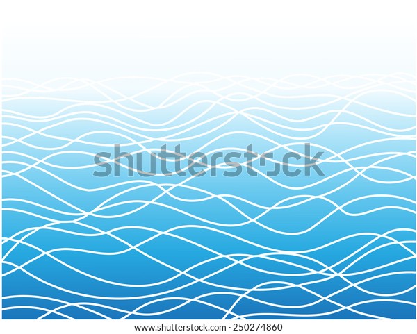 Vector Wave Iii Pattern Background Stock Vector (Royalty Free ...