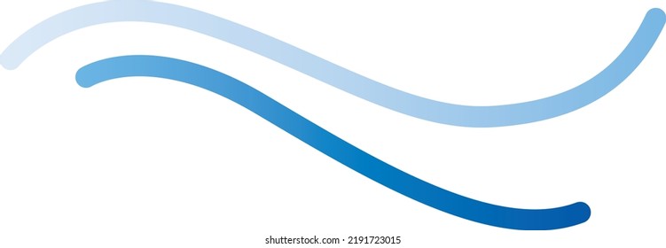 Vector Wave Water Curves Logo Icon Stock Vector (Royalty Free ...