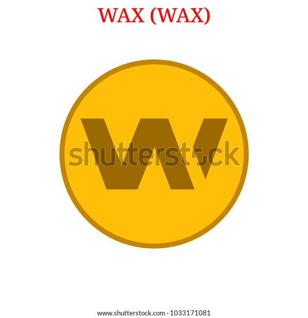 Vector Wax Wax Digital Cryptocurrency Logo Stock Vector (Royalty Free ...
