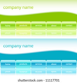 Vector Website Navigation Stock Vector (Royalty Free) 11117701 ...