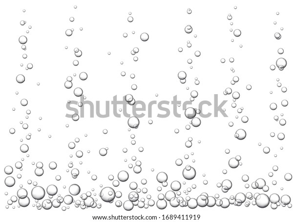 Fondo vectorial blanco con burbujas de: vector de stock (libre de ...