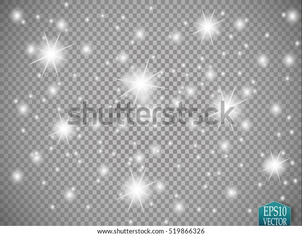 Vector White Glitter Abstract Illustration White Stock Vector (Royalty ...