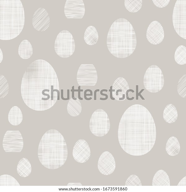 Vector Woven Fabric Texture Ornamental Eggs Stock Vector (Royalty Free ...