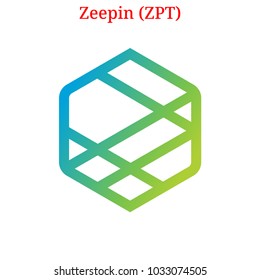 Vector Zeepin Zpt Digital Cryptocurrency Logo Stock Vector (Royalty ...