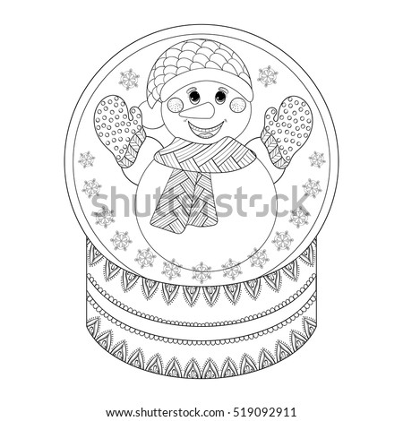 Snowman Coloring Pages | Free download on ClipArtMag