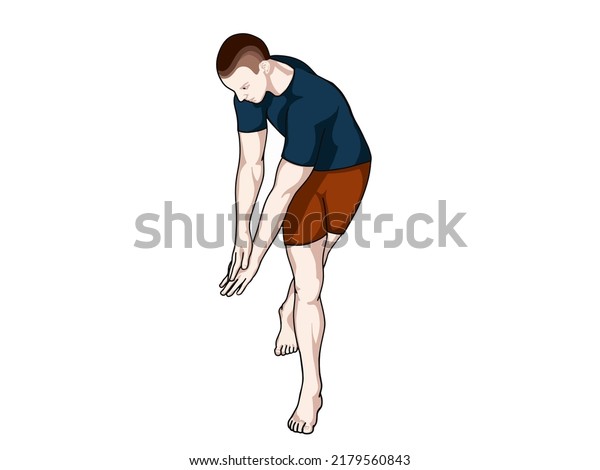 Vectoral Exercise Illustration Hip Pain Hip Stock Vector (Royalty Free ...
