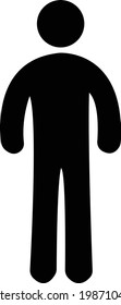 Vectorize Man Icon Notice Vector Stock Vector (Royalty Free) 1987104431 ...