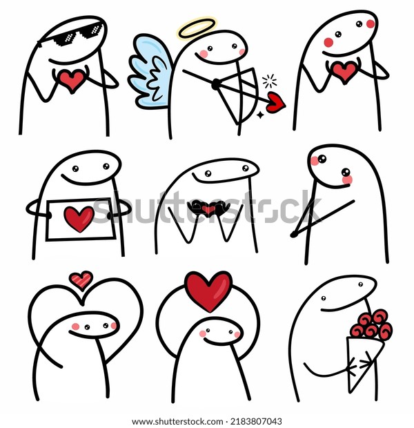 Vectorized Image Internet Meme Flork On Stock Vector (Royalty Free ...