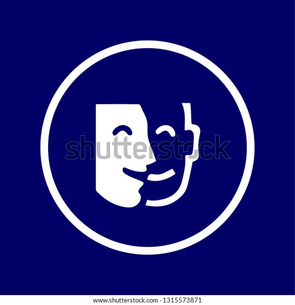 signal vectoriel de handicap cognitif, intellectuel : image vectorielle ...