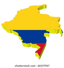 3,145 Mapa colombia 3d Stock Illustrations, Images & Vectors | Shutterstock