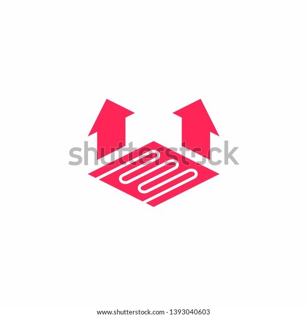 Vectovector Icon Heating Tubes Transfering Heat Stock Vector (Royalty ...