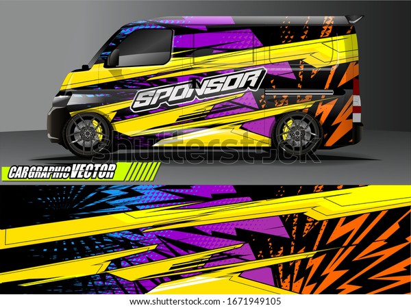 Vehicle Graphic Kit Vector Modern Abstract Stock Vector (Royalty Free ...