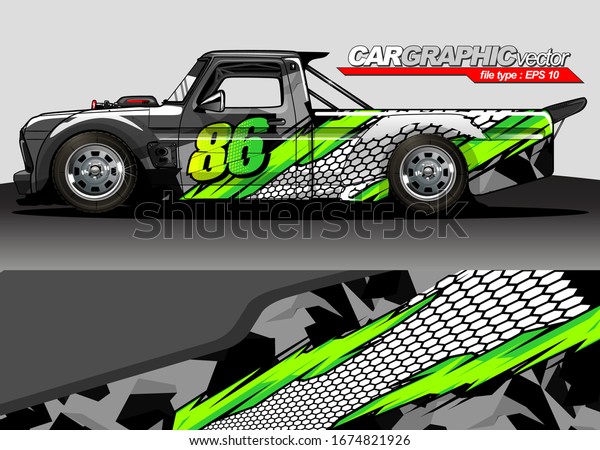 Vehicle Graphic Kit Vector Modern Abstract Stock Vector (Royalty Free ...