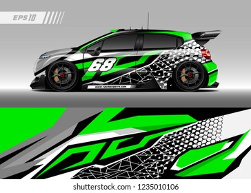 Vehicle Graphic Livery Design Vector Graphic Stock Vector (Royalty Free ...