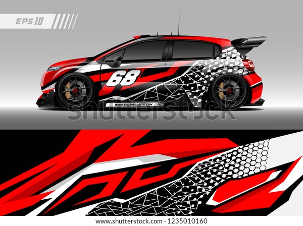 Vehicle Graphic Livery Design Vector Graphic Stock Vector (Royalty Free ...
