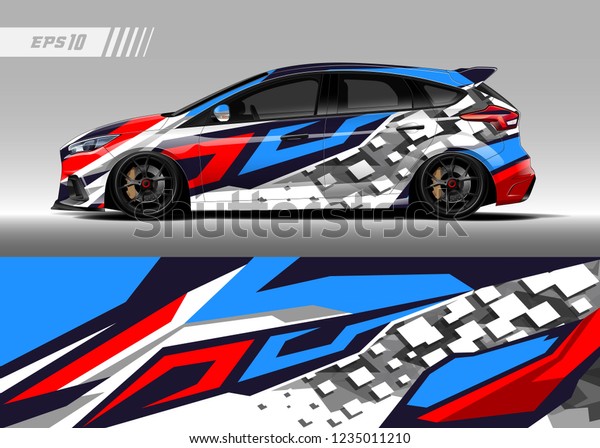 Vehicle Graphic Livery Design Vector Graphic: vector de stock (libre de ...