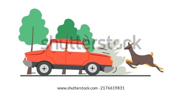 75 Deer Vehicle Collision Images, Stock Photos & Vectors | Shutterstock