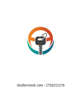 Vehicle Key Logo Design Template Stock Vector (Royalty Free) 1732211176 ...