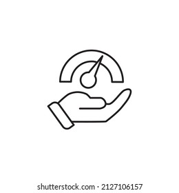 Velocity Icons Symbol Vector Elements Infographic Stock Vector (Royalty ...