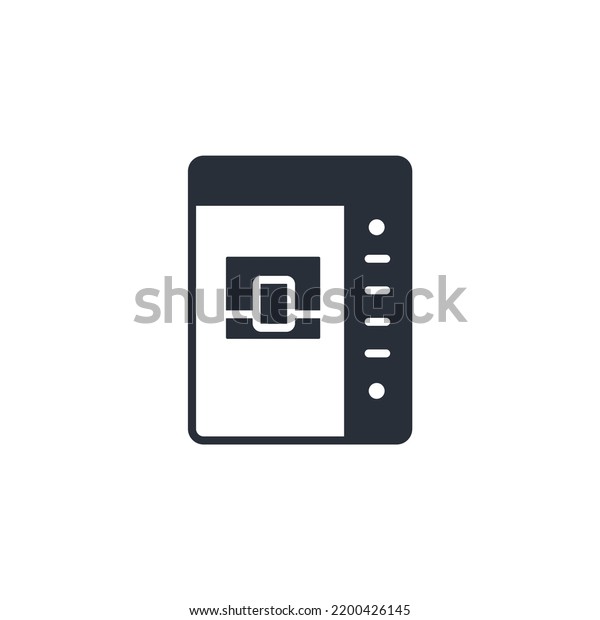 Vending Machine Icons Symbol Vector Elements Stock Vector (Royalty Free ...