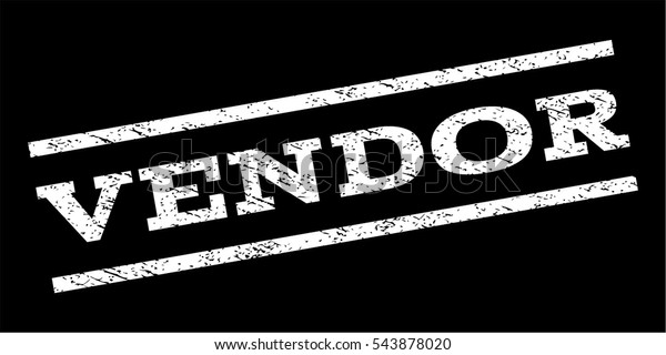 Vendor Watermark Stamp Text Tag Between Stock Vector (Royalty Free ...