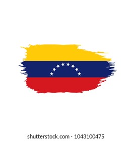 Grunge Venezuela Flag Distress Brush Stroke Stock Vector (Royalty Free ...